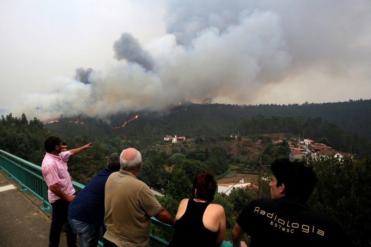El incendio de Pedrógão Grande, Portugal, en imágenes