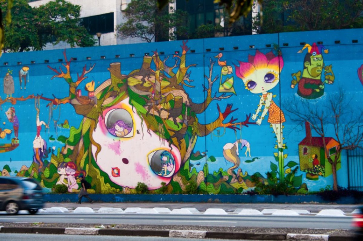 Sao Paulo, una ciudad consagrada al graffiti