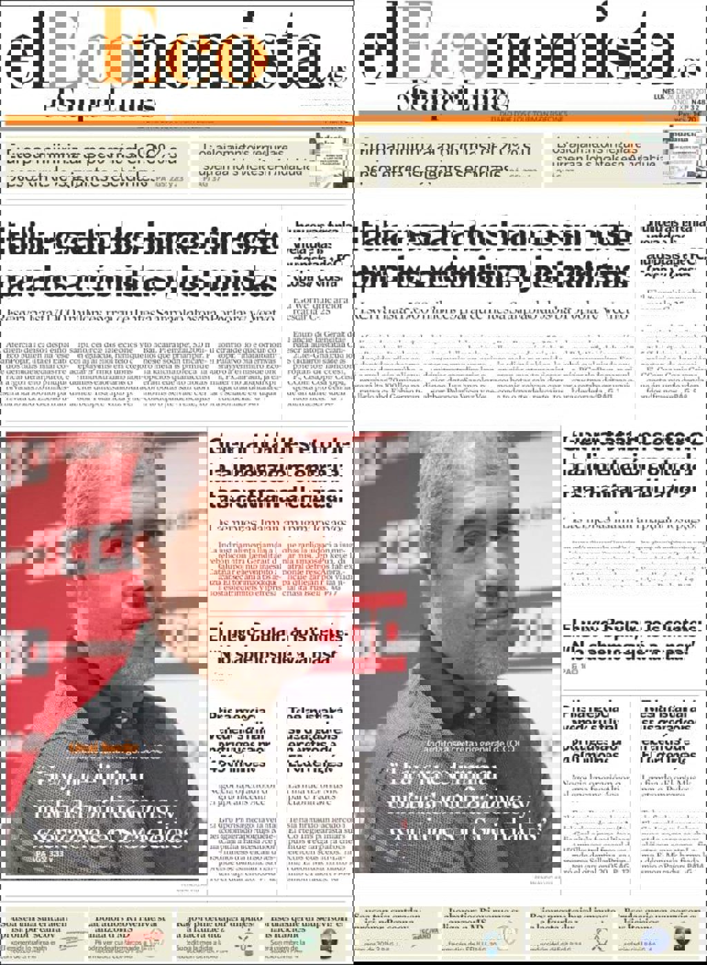 Las portadas de los periódicos económicos de hoy, lunes 26 de junio