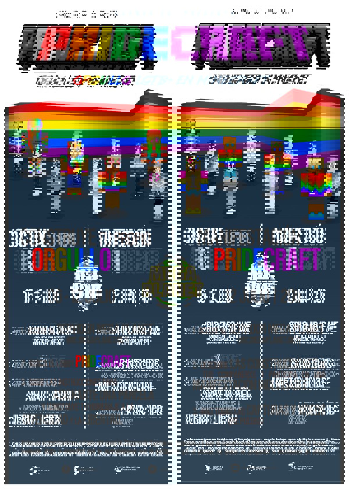 La comunidad Gaymer.es crea un evento LGTB en Minecraft para responder ...