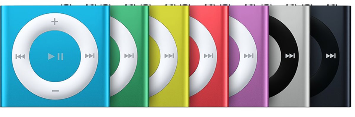 Apple suprime de su tienda 'online' los reproductores iPod Nano y Shuffle