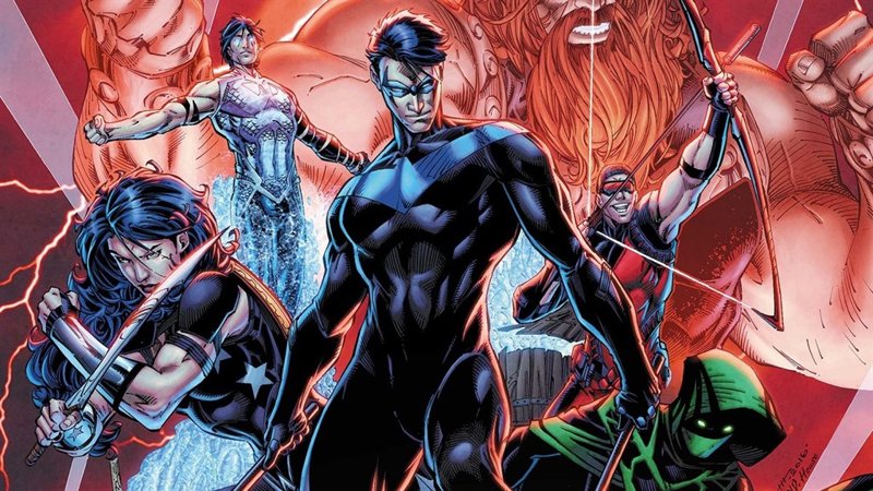 Titans: Primeras imágenes del rodaje con Raven, Starfire, Dick Grayson ...