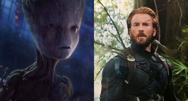 Infinity War: Capitán América conoce a Groot en el nuevo clip