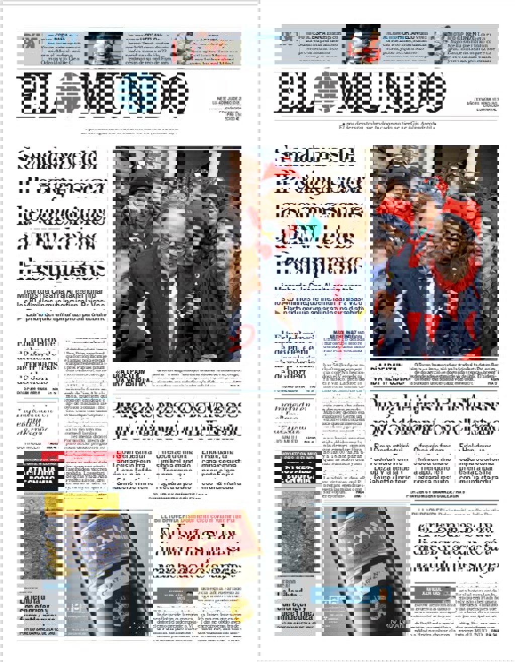Las Portadas De Los Periódicos De Hoy Lunes 4 De Junio De 2018
