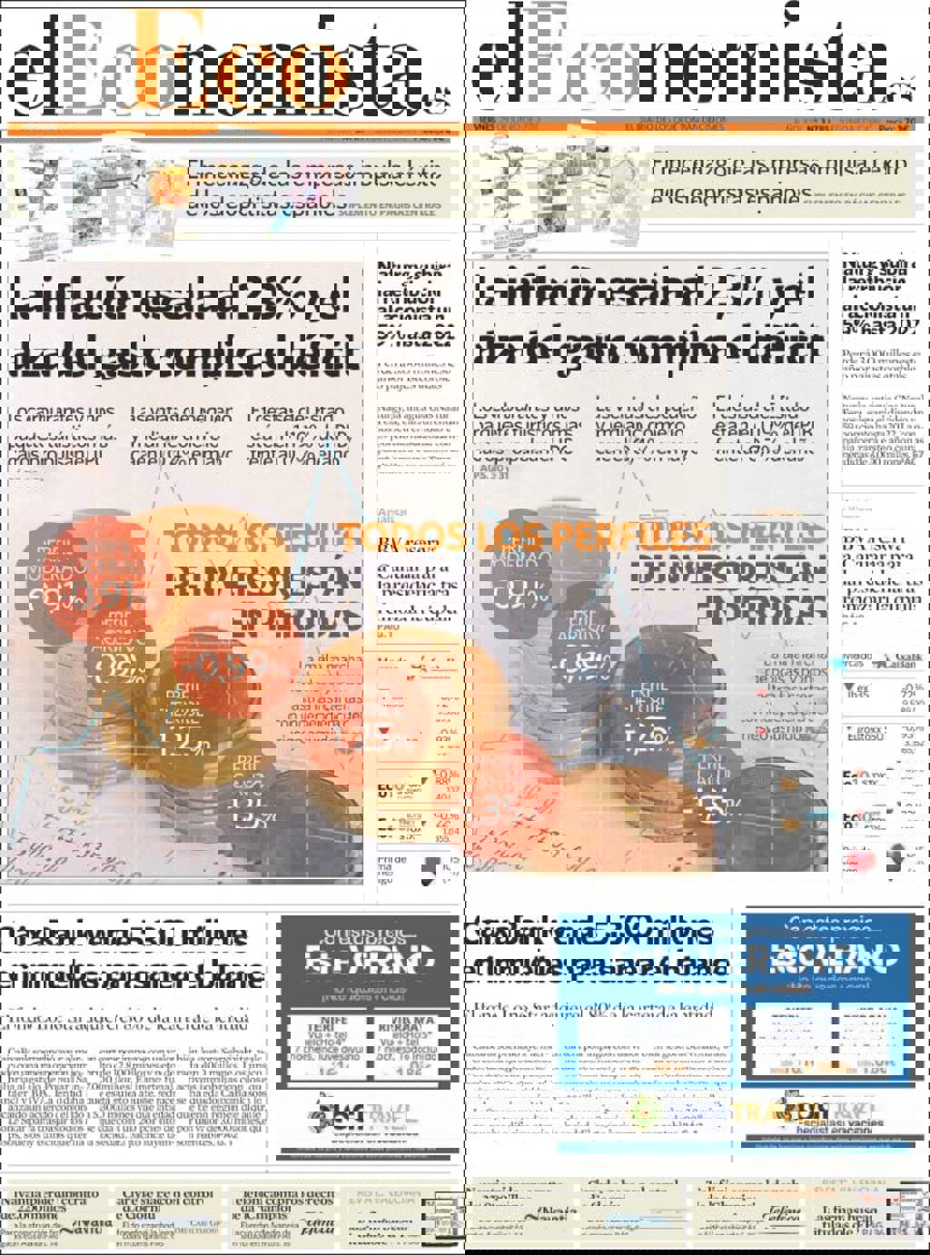 Las Portadas De Los Periódicos Económicos De Hoy Viernes 29 De Junio