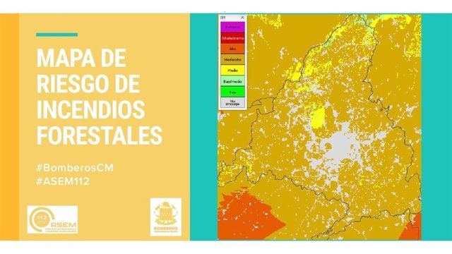 Aumenta el riesgo de incendios forestales en la región