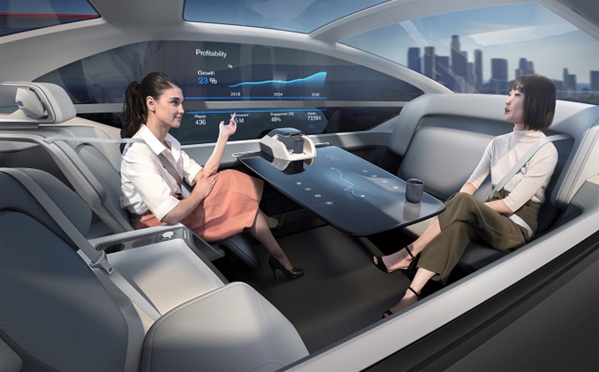 Volvo presenta un nuevo prototipo de coche autónomo en el que viajar ...
