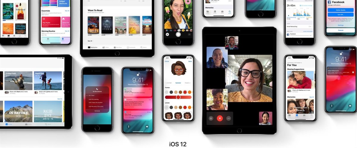 iOS 12 ya está presente en el 70% de los dispositivos móviles de Apple