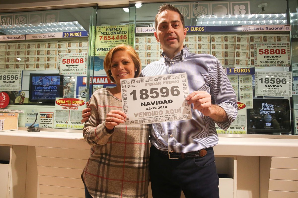 El Sorteo Extraordinario de la Lotería de Navidad en imágenes