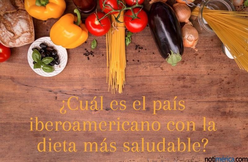 ¿Cuál es el país iberoamericano con la dieta más saludable?