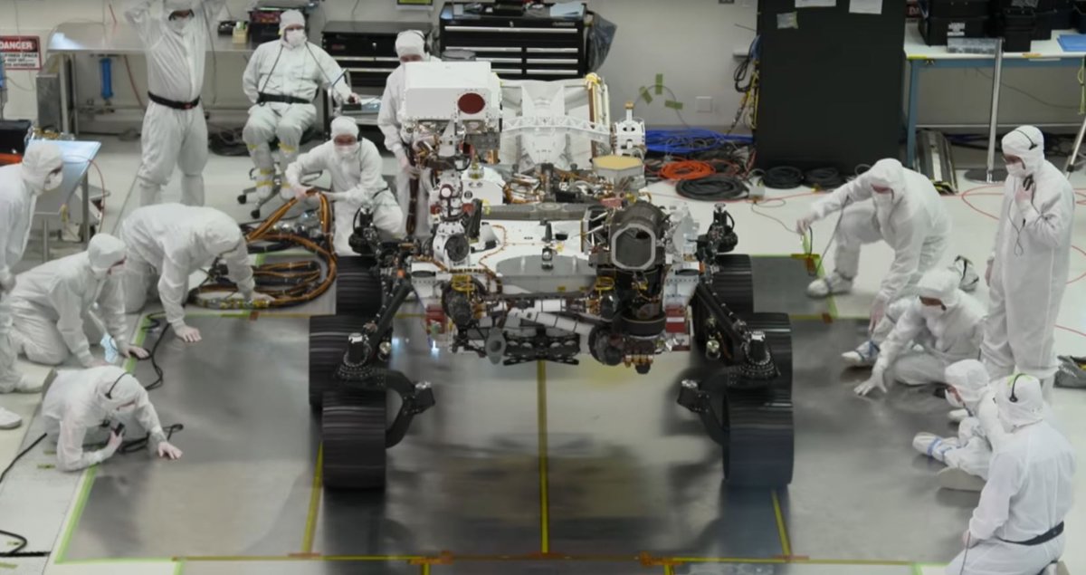 VÍDEO Primeros movimientos del rover Mars 2020 de la NASA