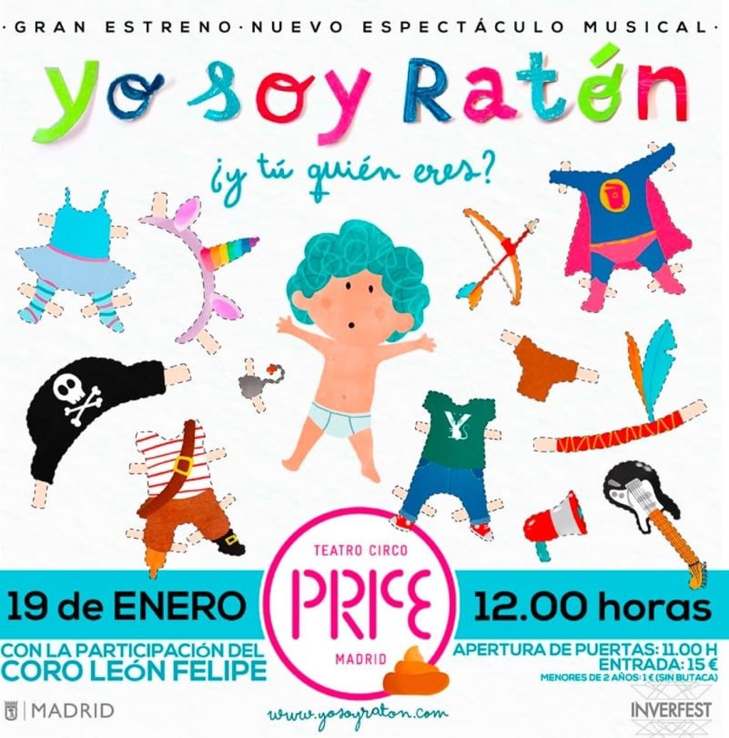 La banda infantil 'Yo soy Ratón' estrena nuevo espectáculo dentro del ...