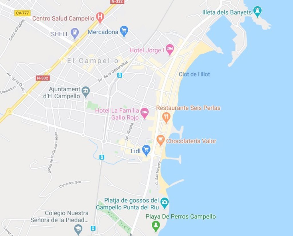 Detenido en El Campello por agredir en varias ocasiones a su pareja