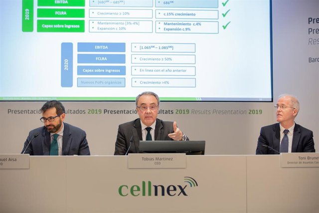 Cellnex pone en valor su "gran esfuerzo inversor" y crecimiento pese a ...