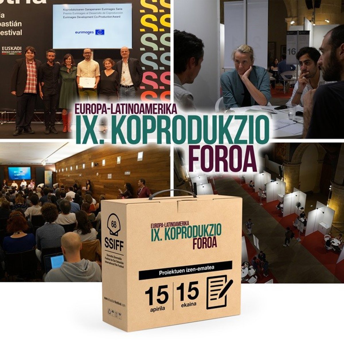 Donostia Zinemaldiaren Europa-Latinoamerika IX. Koprodukzio Forora ...
