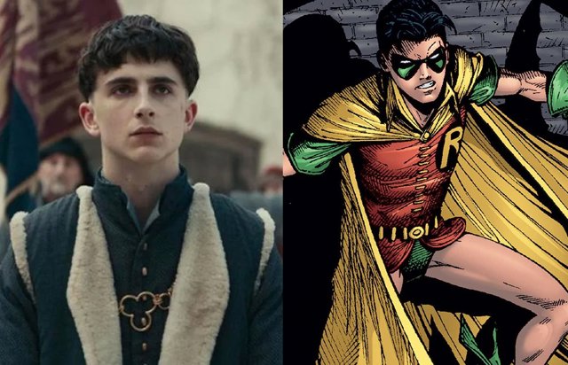 Así sería Timothée Chalamet (Dune) como Robin en The Batman