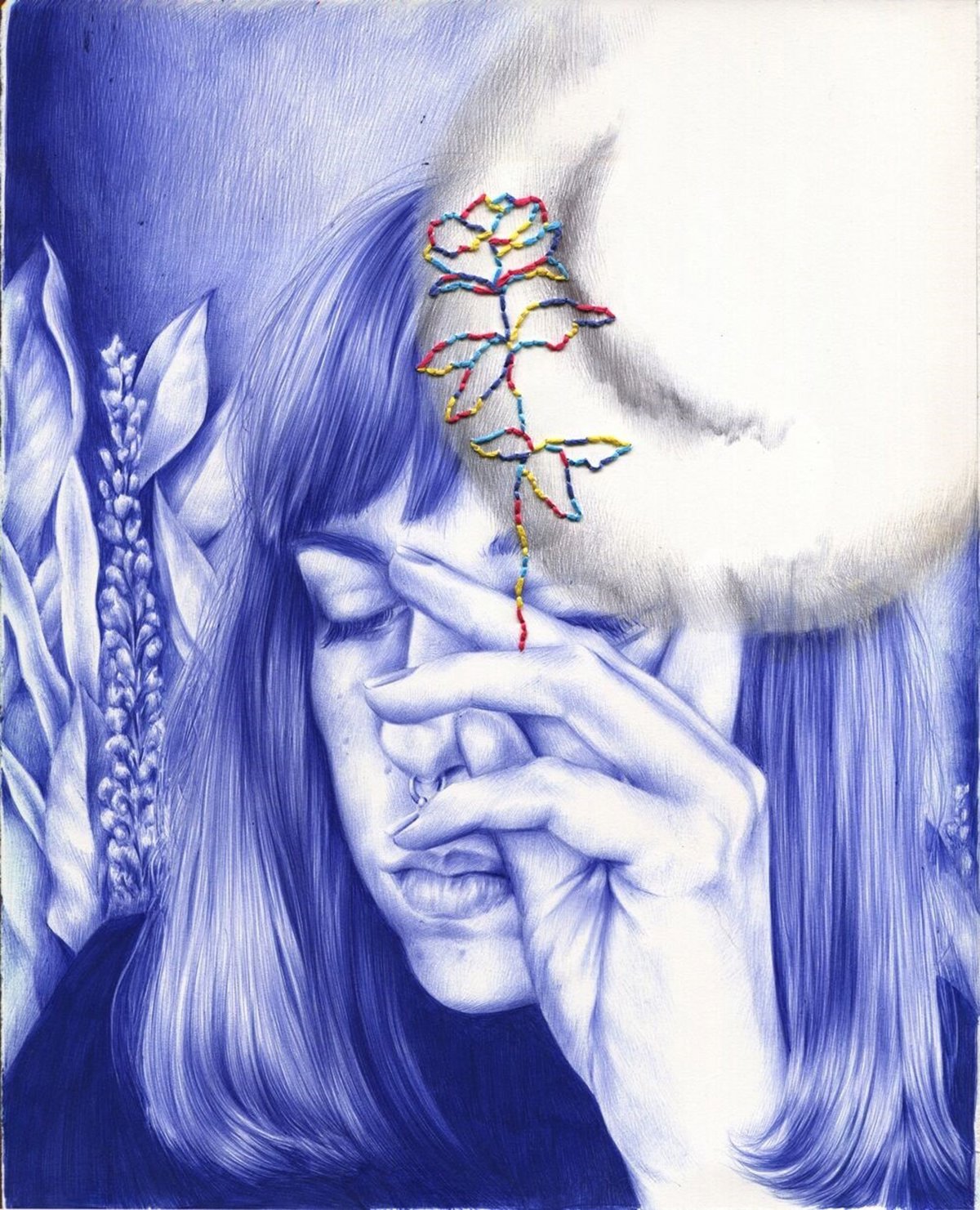 Nuria Riaza lleva el dolor de una migraña al arte en una muestra en ...