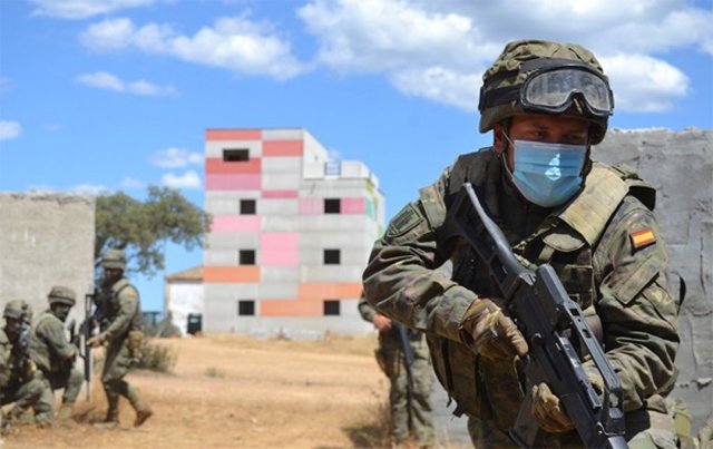 La Brigada X se prepara en su base de Cerro Muriano (Córdoba) para ...