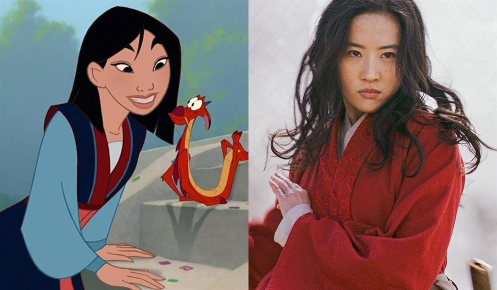 9 grandes diferencias entre la nueva Mulán y la película de animación