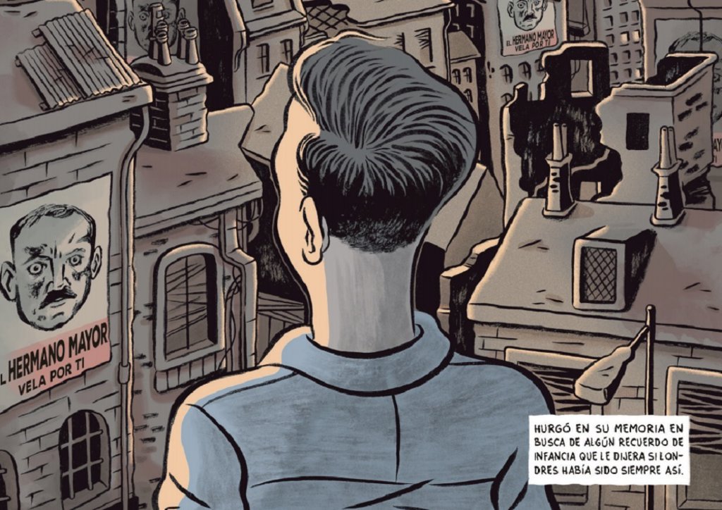 Así es la novela gráfica de '1984', la obra maestra de George Orwell