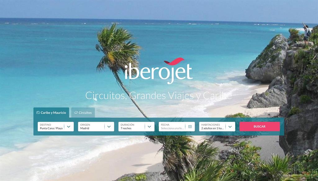 Iberojet estrena nueva página web y portal B2B para reservas