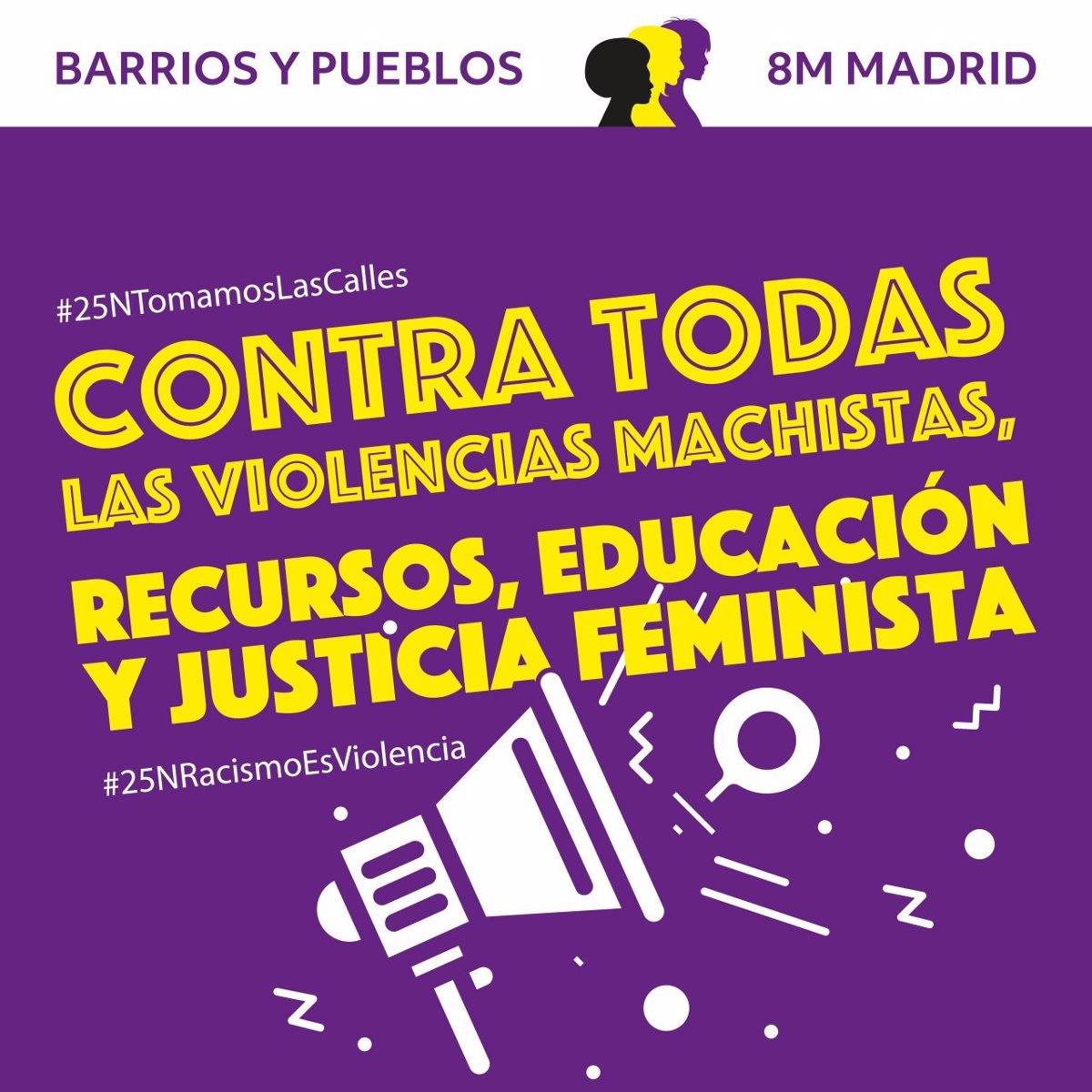 El 25n Prepara Una Treintena De Manifestaciones Y Concentraciones En
