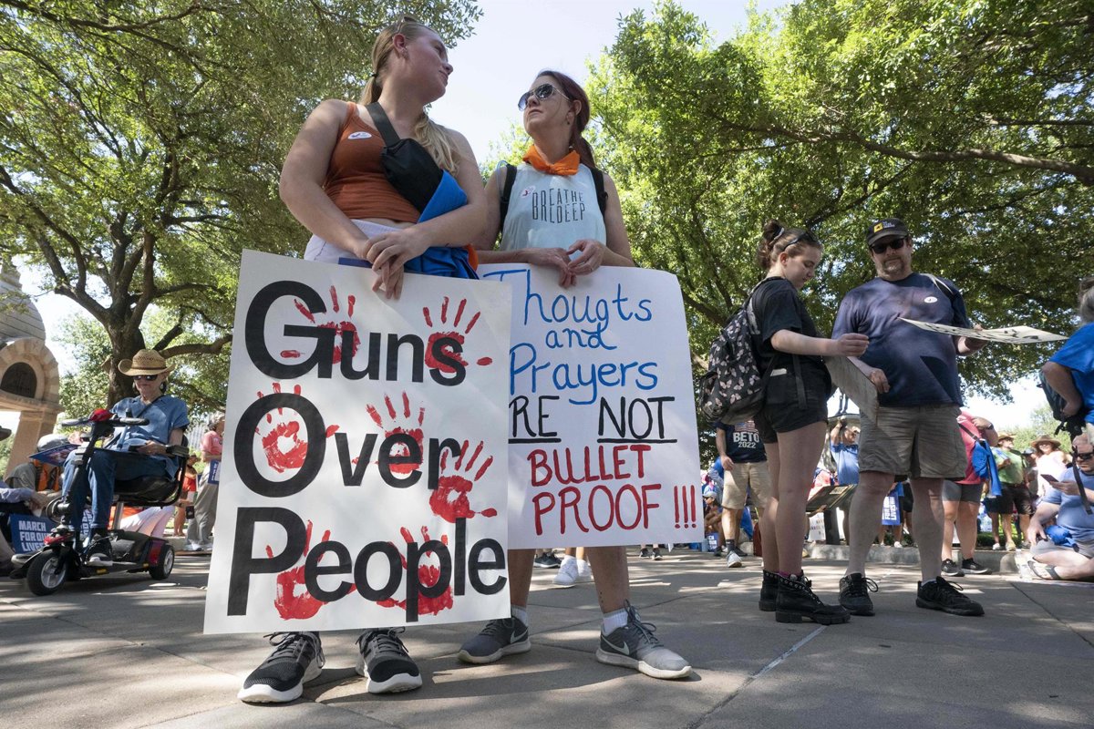 Eeuu Miles De Manifestantes Piden Más Control Para Las Armas En Eeuu