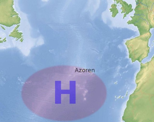 El anticiclón de Azores alcanza su máxima extensión en 1.200 años