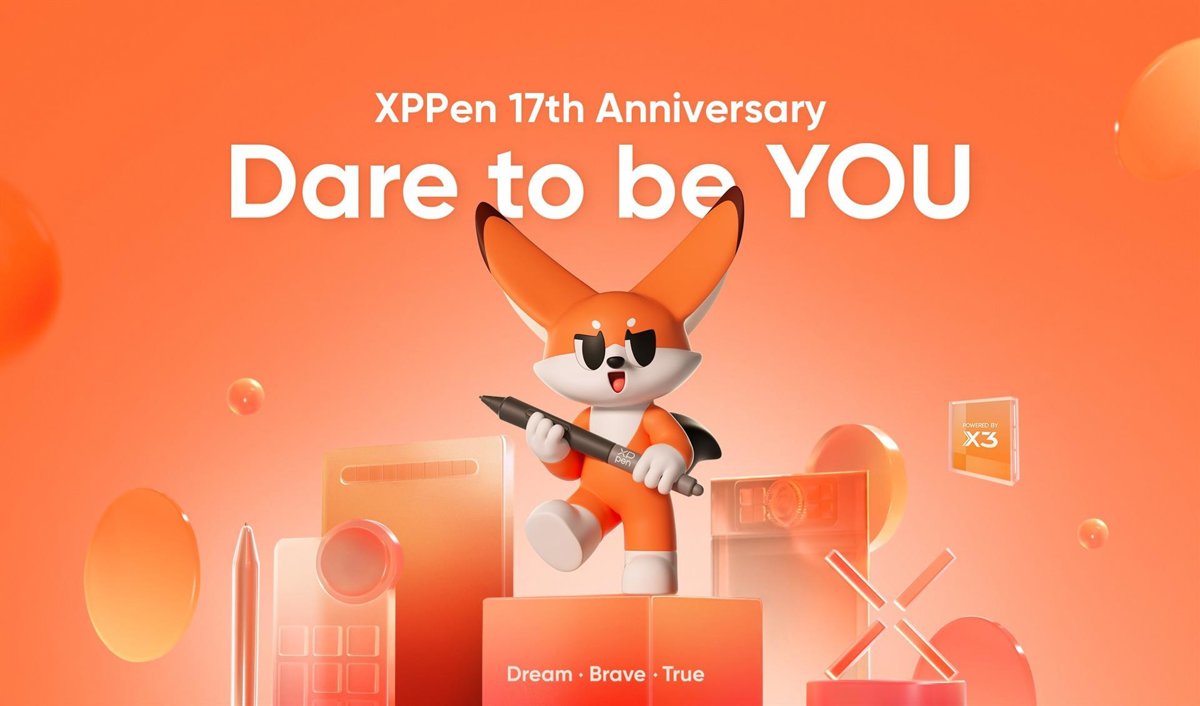 XPPen celebra su 17 aniversario con la presentación de una imagen de ...