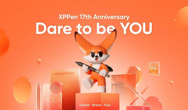 XPPen celebra su 17 aniversario con la presentación de una imagen de ...