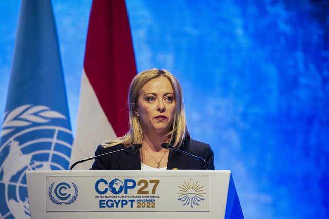 Italia.- Meloni recibe este jueves en Roma al secretario general de la ...