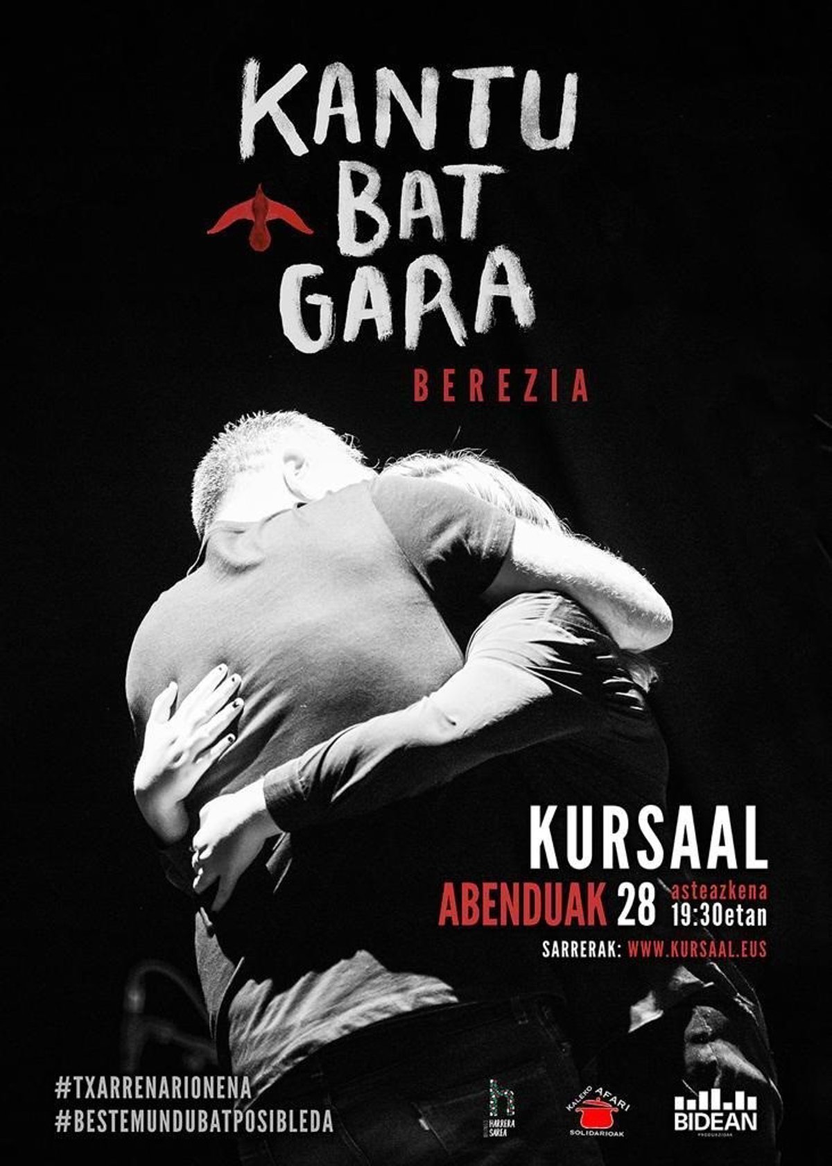 Jon Maiak 'Kantu bat gara' solidarioa egingo du Donostiako Kursaalen abenduaren 28an