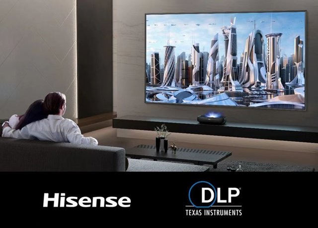 Hisense avanza en el campo de las pantallas láser con la tecnología DLP ...