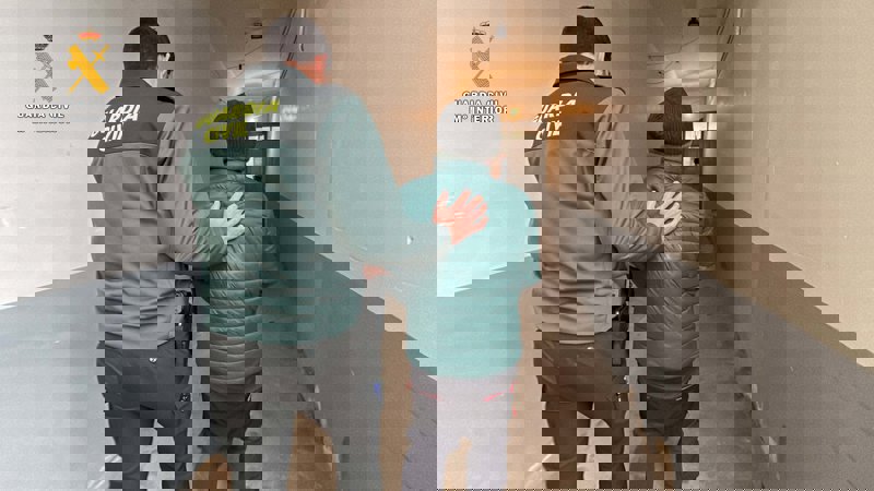 La Guardia Civil desmantela un punto muy activo de venta de drogas en Quel