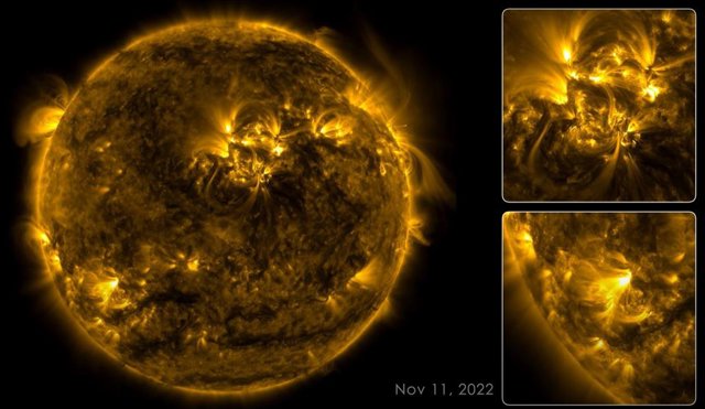VÍDEO Cuatro meses de actividad solar condensados en 59 minutos