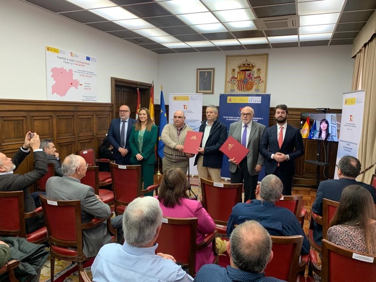 La modernización del Canal de Ines y el Canal de Eza, en Soria ...