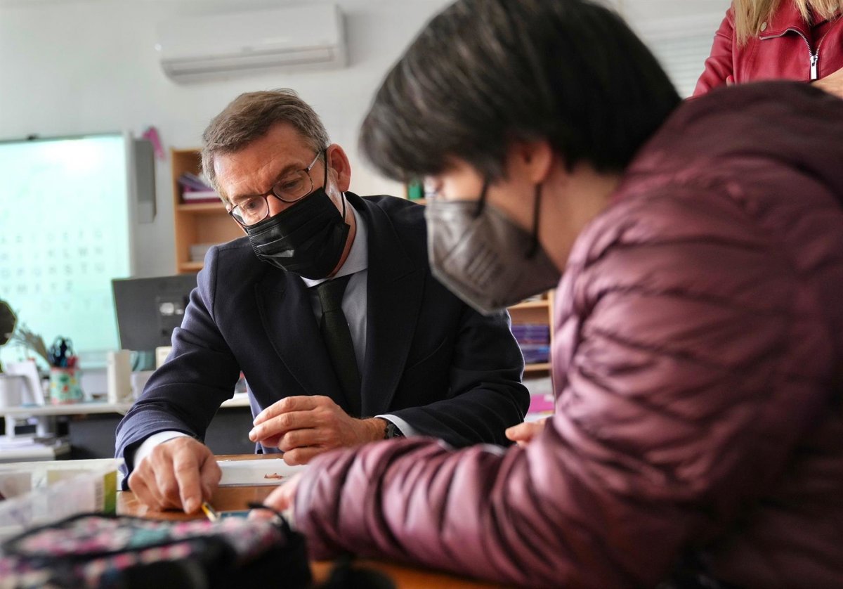 Feijóo achaca a la "desesperación" de Sánchez y sus ministros la ...