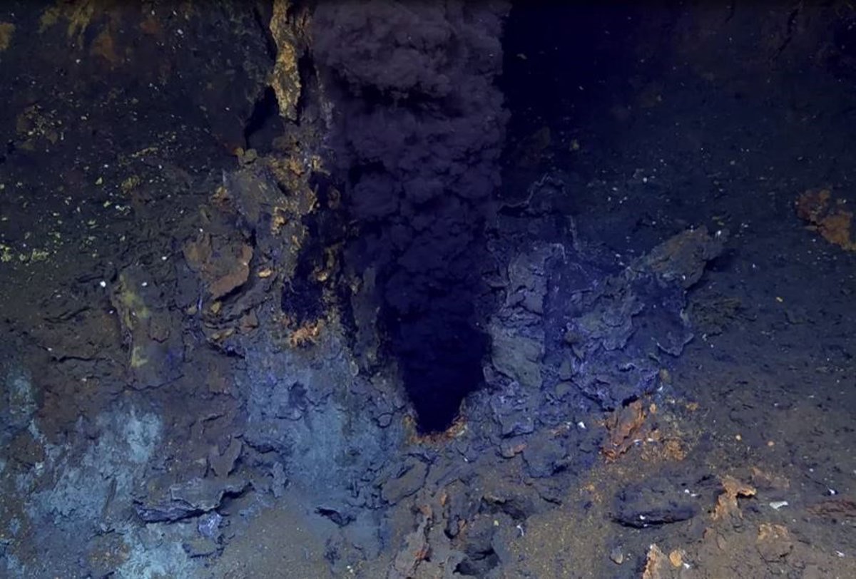 Bacterias prosperan en el 'humo' de los volcanes submarinos