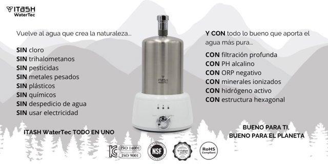 Llega al mercado español un innovador purificador de agua