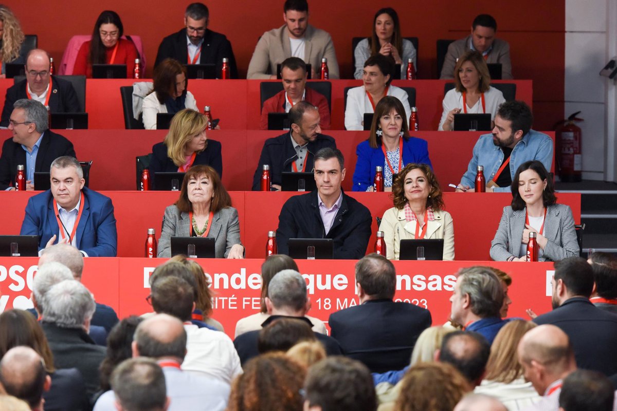 El Comité Federal del PSOE del 10 de junio aprobará las listas, el programa electoral y las ...