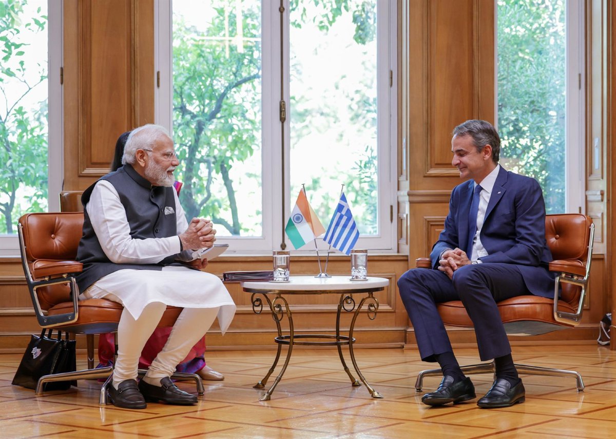 Grecia/India.- Modi visita Grecia en el primer viaje oficial al país de ...