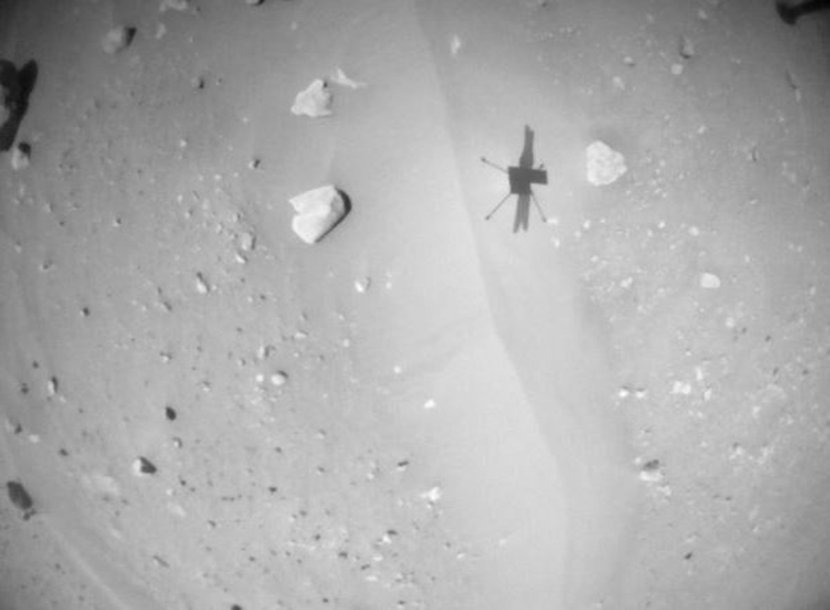 El helicóptero Ingenuity supera los 13 kilómetros de vuelo en Marte