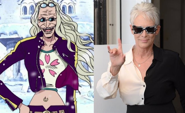Así luce Jamie Lee Curtis como doctora Kureha en la temporada 2 de One Piece... en este fan-art