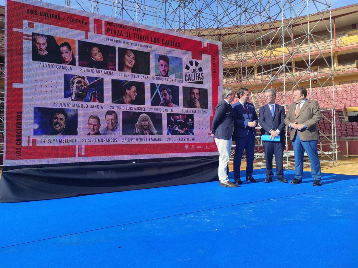 Los Califas de Córdoba cita a Luis Miguel, Camilo, Pablo López, Melendi ...