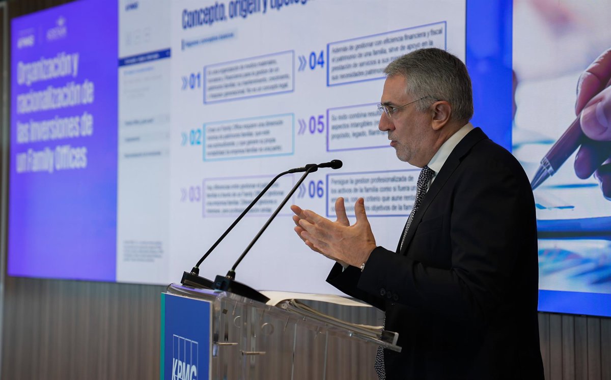 KPMG.- KPMG remarca la necesidad de profesionalizar los 'family offices ...