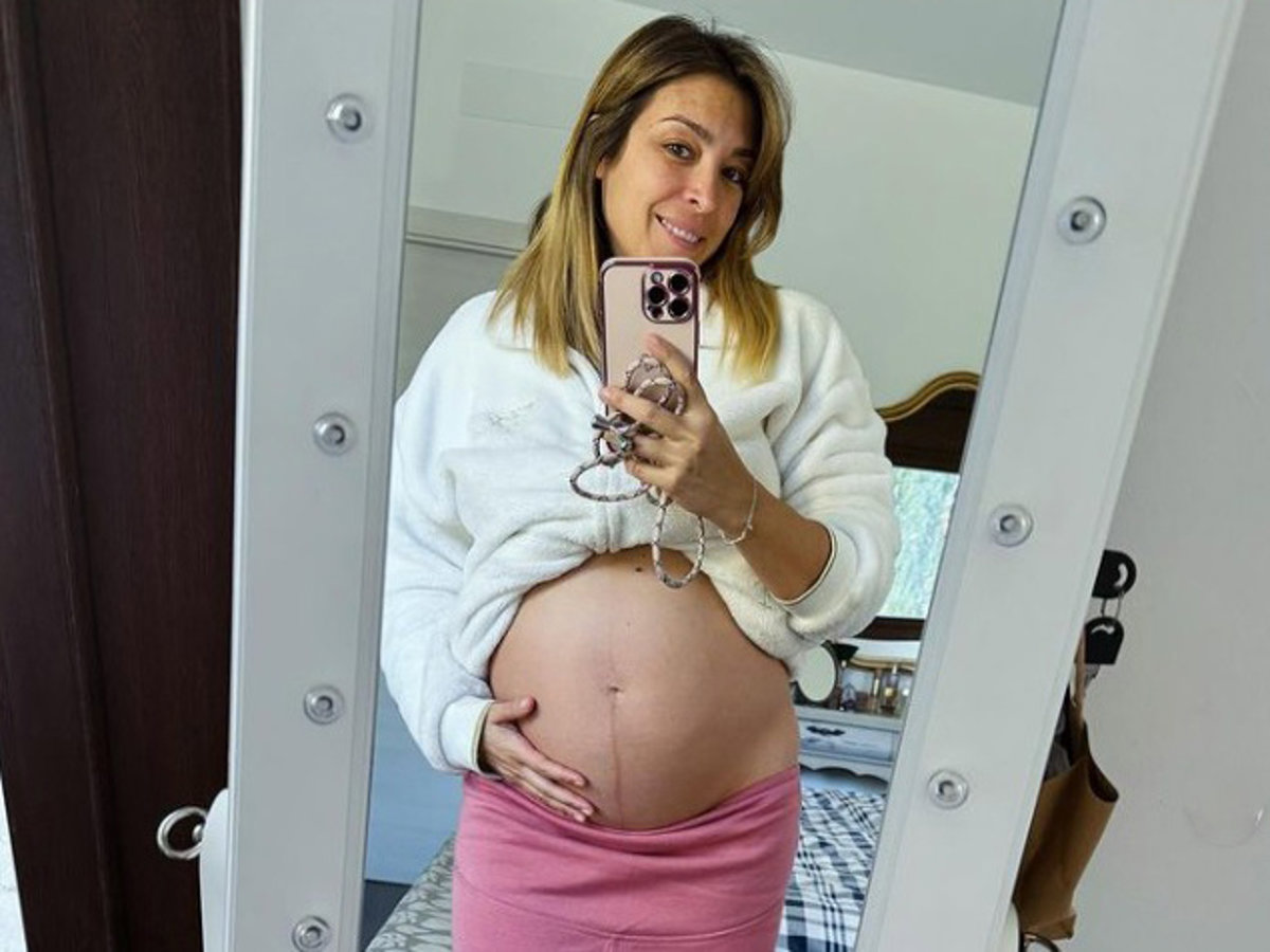 Gisela, ingresada de urgencia por problemas de riñón a los 8 meses de embarazo