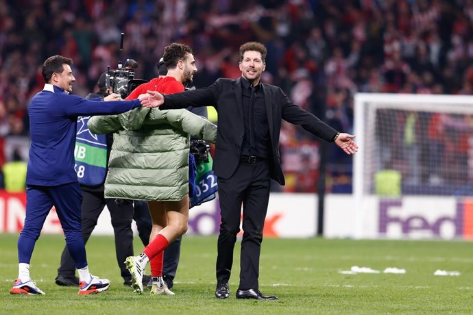 Simeone: "Oblak se merecía participar directamente del triunfo"