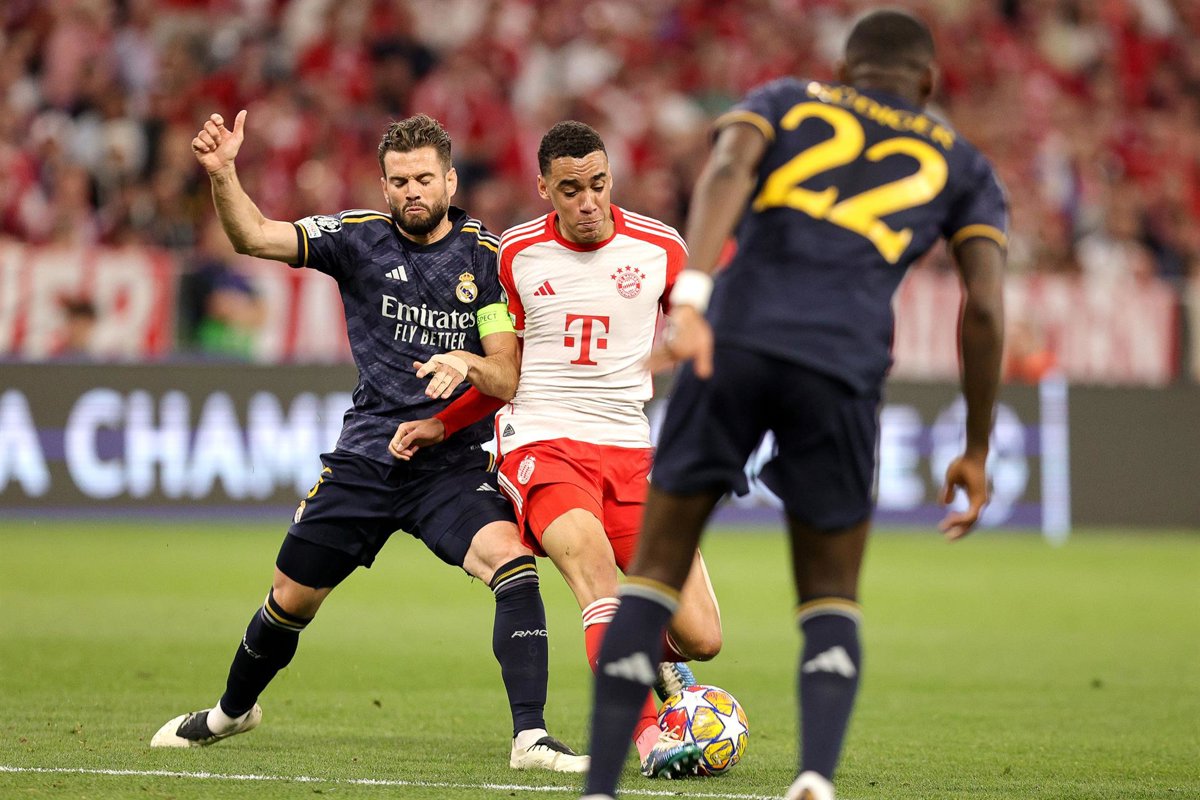 De Ligt, Musiala y Dier, listos para el Bernabéu