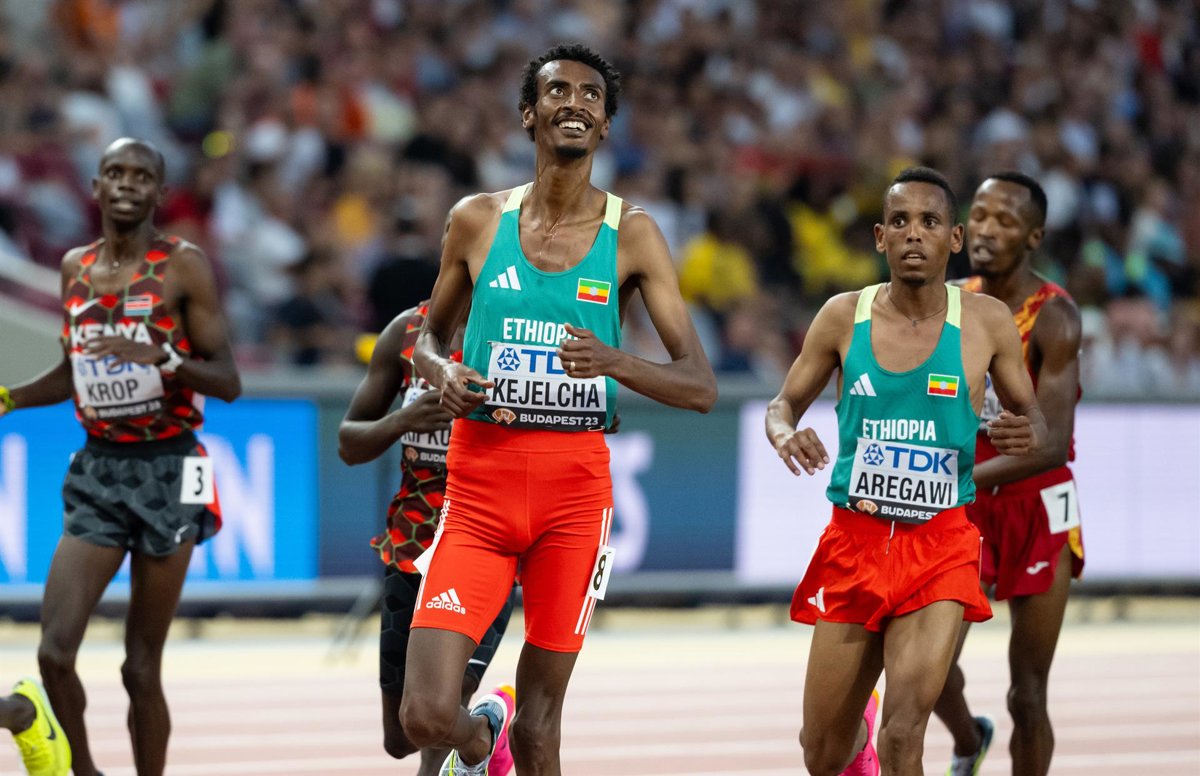 El etíope Yomif Kejelcha rompe el récord del mundo de medio maratón en ...