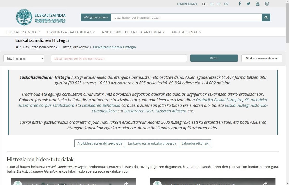 Euskaltzaindiak 795 forma berri jaso ditu bere hiztegian, tartean 'ajoarrriero', 'reggaeton' eta ...